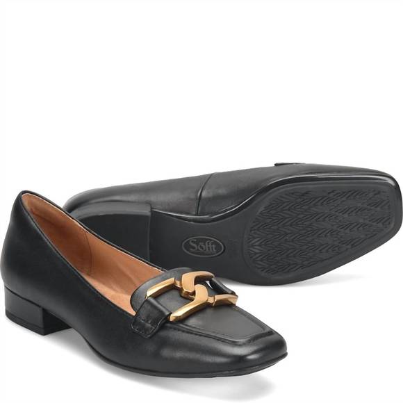 Sofft | Shoes | New Sofft Women Erica Loafer In Black Leather | Poshmark